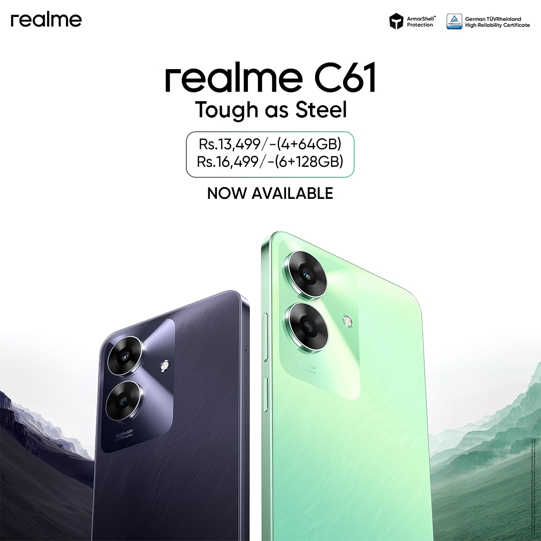 realme Launches Durable Entry-Level Smartphone, the realme C61, in Nepal - || ShareSansar